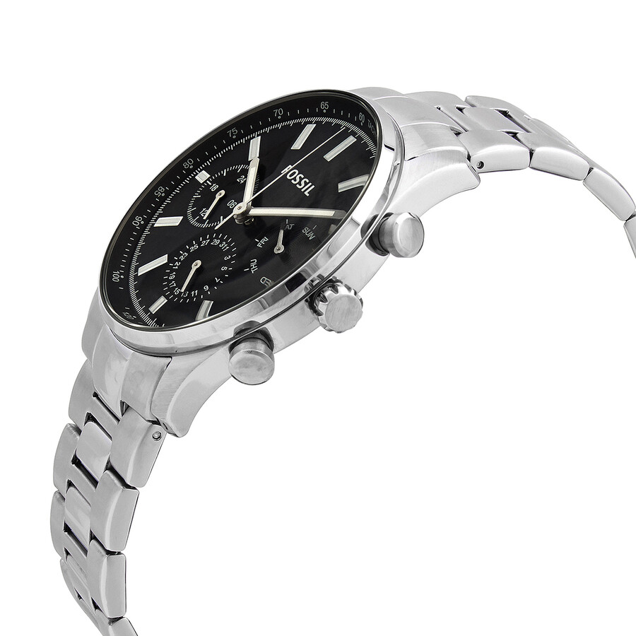 Fossil Sullivan Chronograph Quartz Black Dial Men's Watch BQ2447 ...