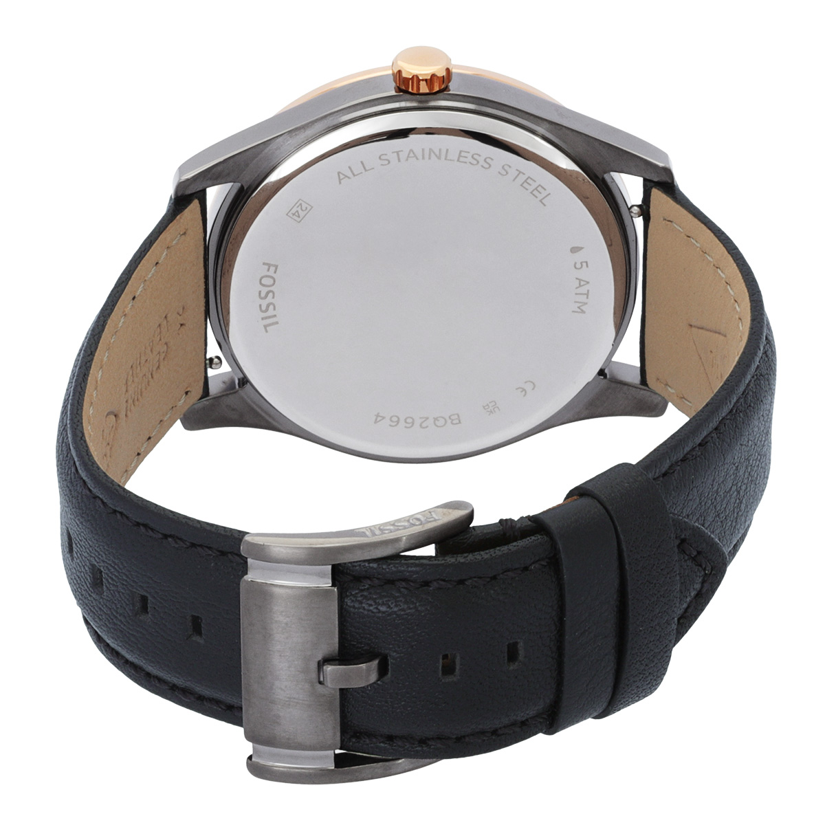 Fossil Sullivan Quartz Grey Dial Men's Watch BQ2664 796483561687 ...