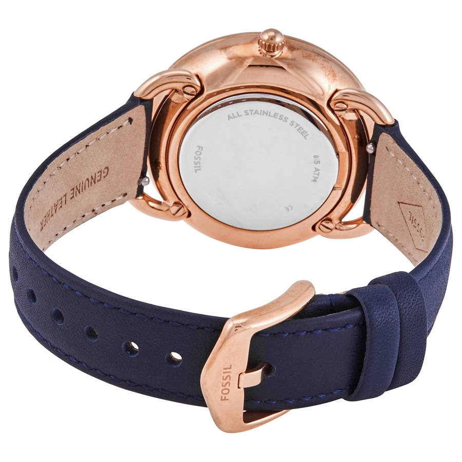 Fossil Tailor Quartz Silver Dial Ladies Watch ES4394 796483387737 ...