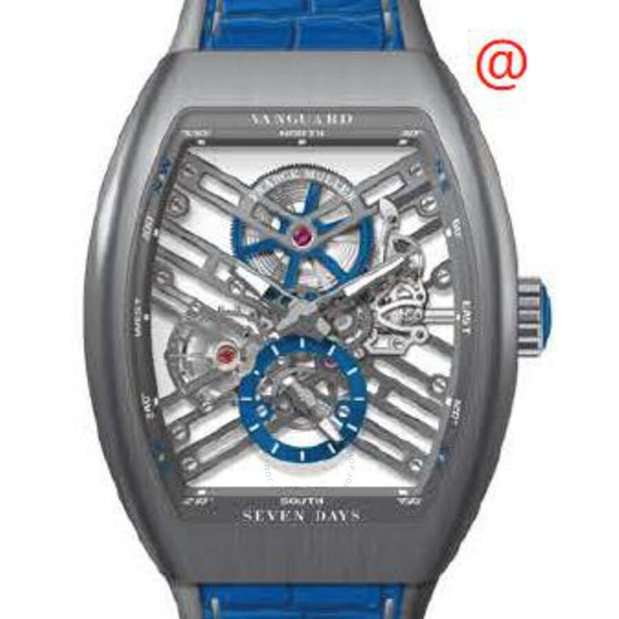 Franck Muller Seven Days Hand Wind Men's Watch V45S6SQTTTBRBL(TTBLCBL ...
