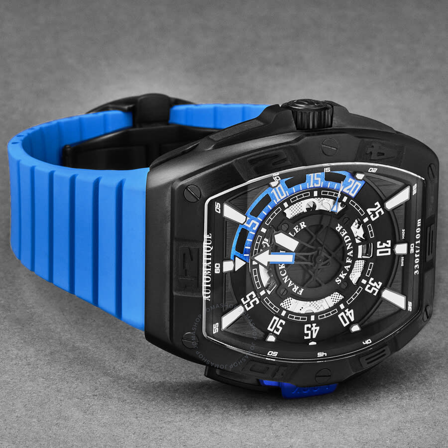 Franck Muller SkaFander Automatic Black Dial Men's Watch ...