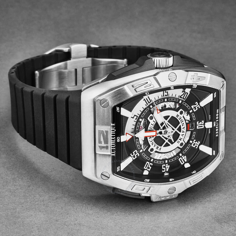 Franck Muller SkaFander Automatic Black Dial Men's Watch 46SCSKFBLKWHT ...