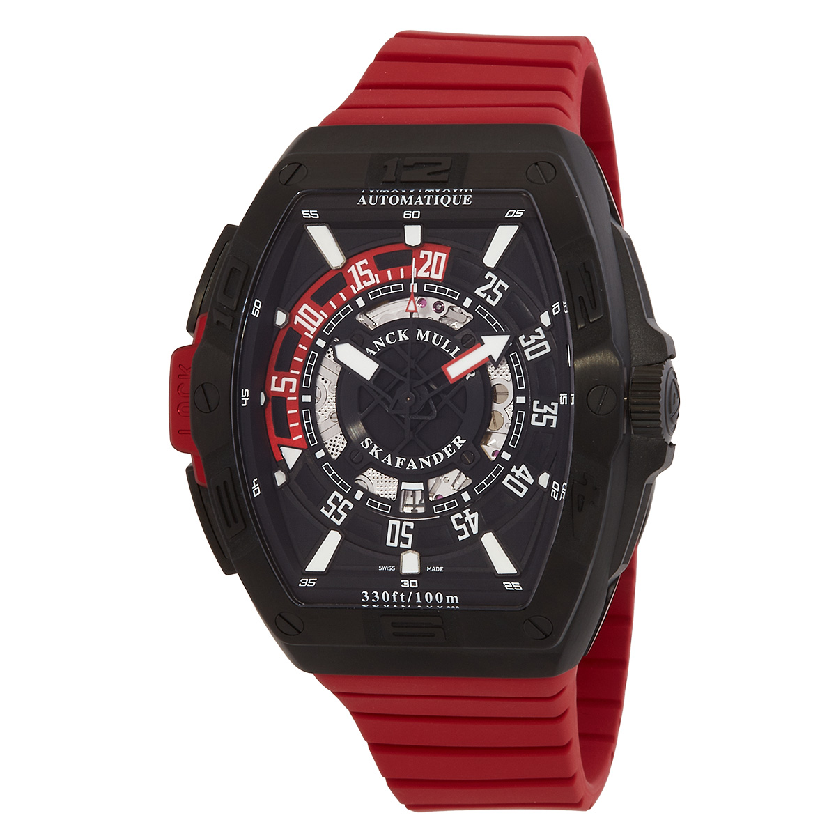 Franck Muller Skafander Automatic Black Dial Men's Watch ...