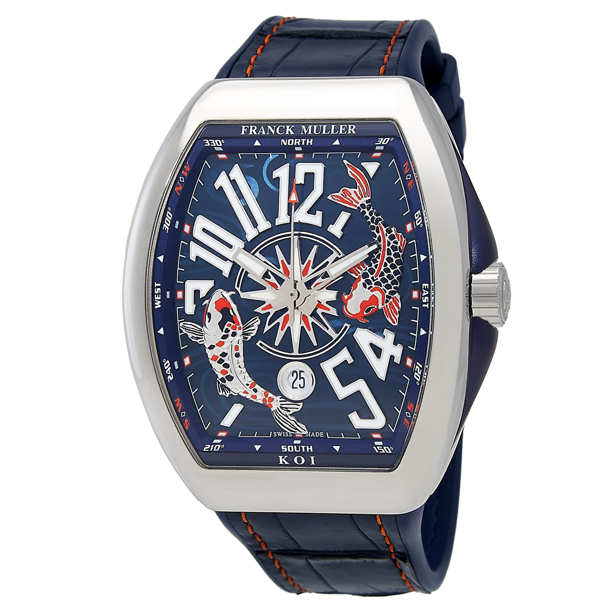 Franck Muller Vanguard Yachting Automatic Blue Dial Men's Watch ...