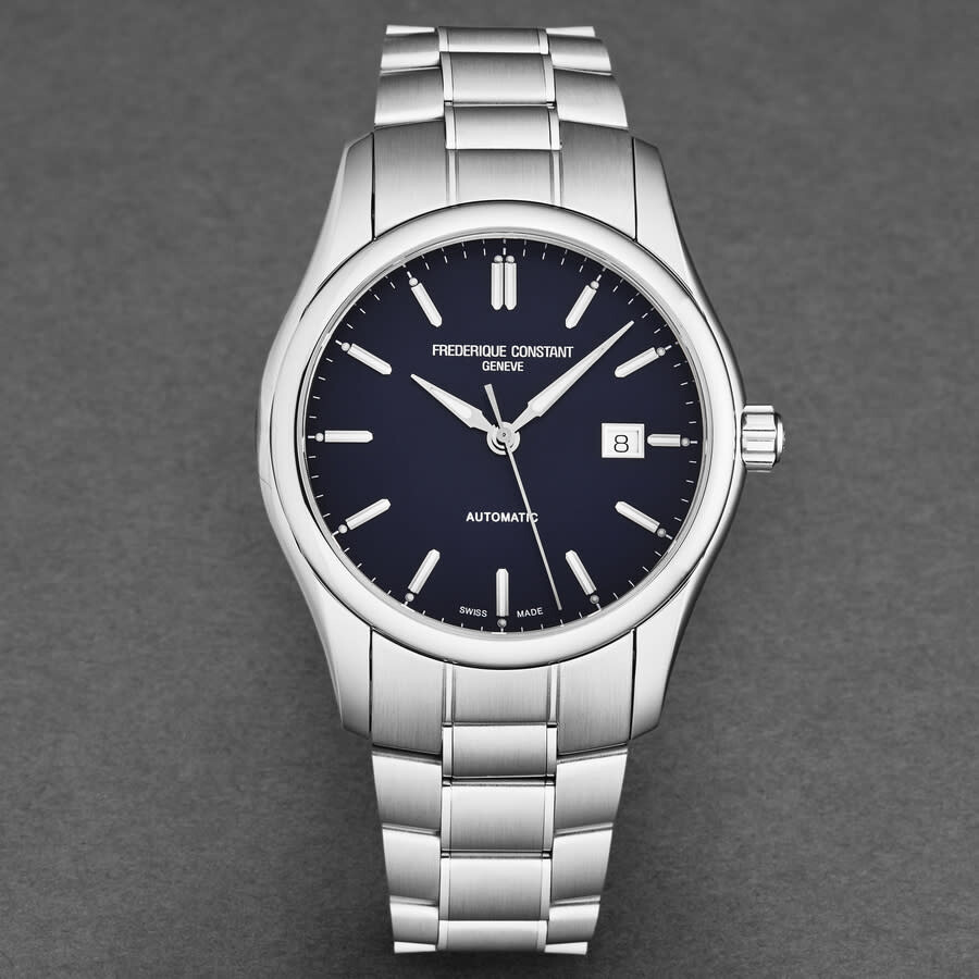 Frederique Constant Classics Automatic Blue Dial Men's Watch FC ...