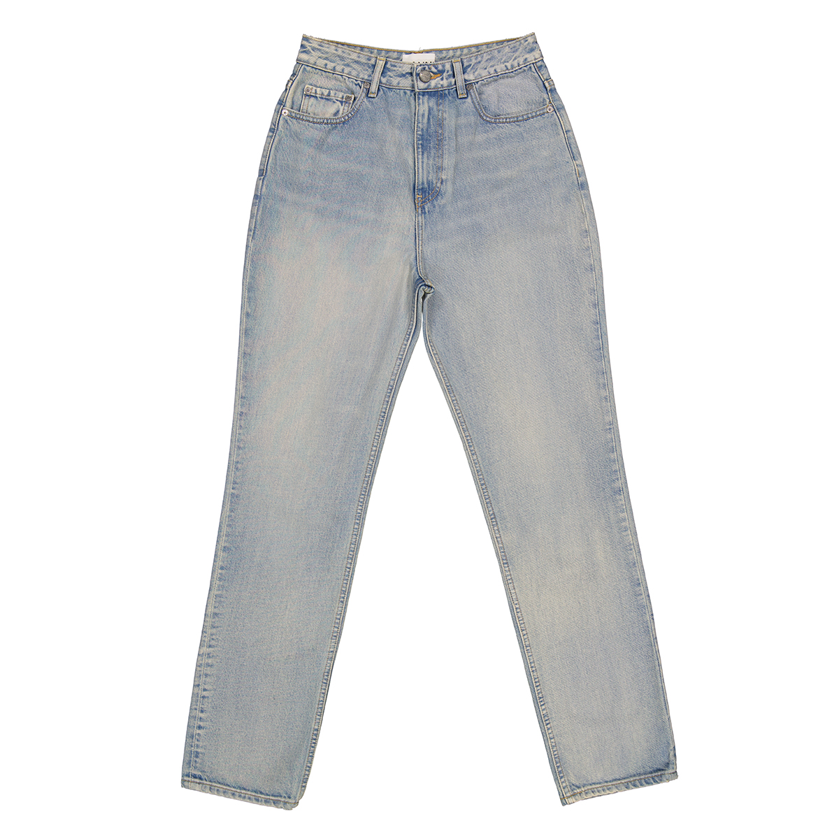 Ganni Ladies Blue Tint Wash Denim Swigy Jeans, Waist Size 28" F6551 ...