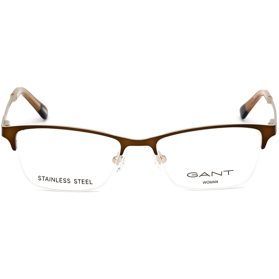 Gant Ladies Brown Square Eyeglass Frames GA406704952 664689790111 ...