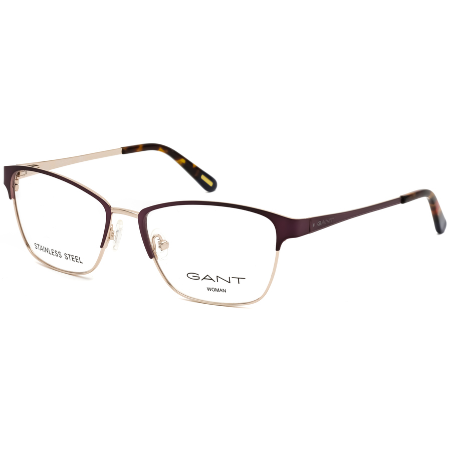Gant Ladies Purple Round Eyeglass Frames GA408608253 664689967278 ...