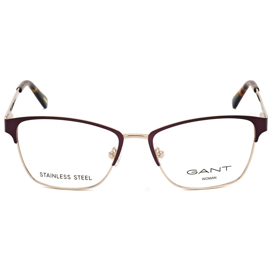 Gant Ladies Purple Round Eyeglass Frames GA408608253 664689967278 ...