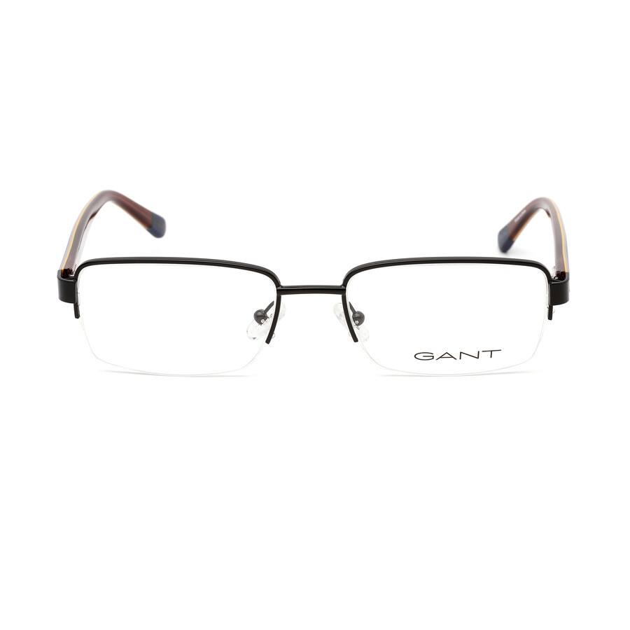 Gant Men's Black Rectangular Eyeglass Frames GA314900253 664689875313 ...