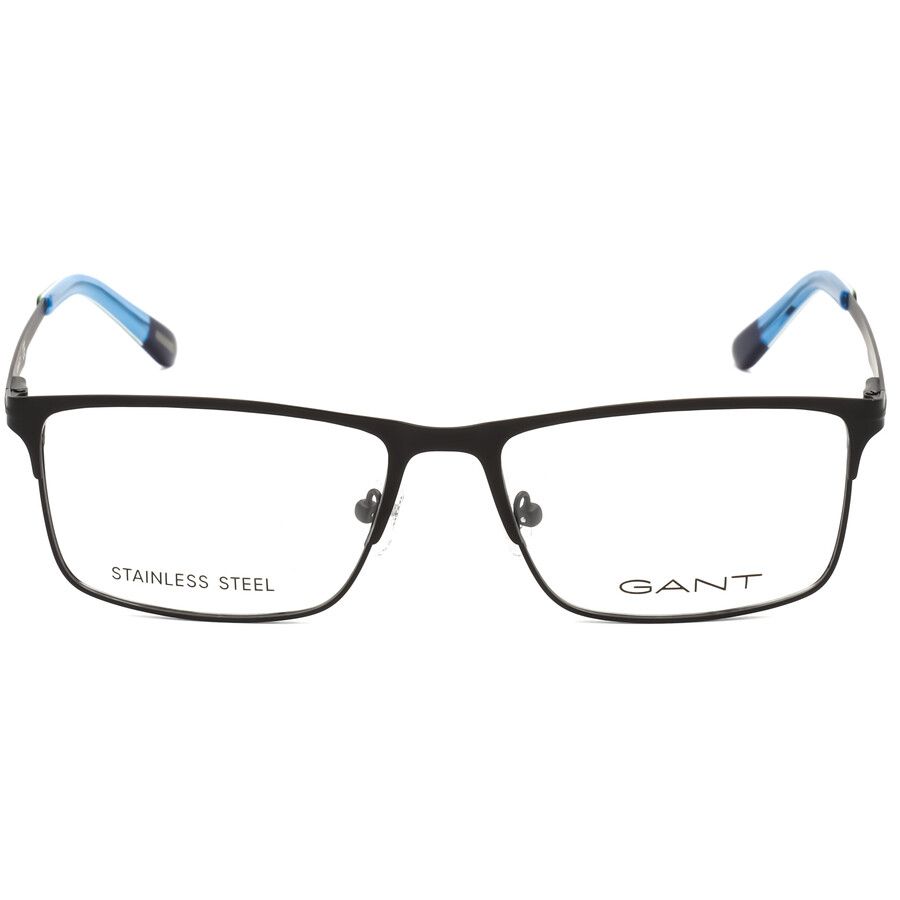 Gant Men's Black Square Eyeglass Frames GA312800257 664689845408 ...