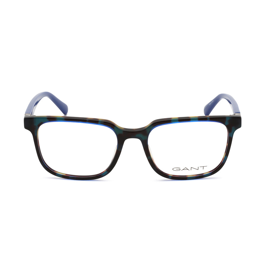Gant Men's Blue Rectangular Eyeglass Frames GA324409254 889214255051 ...