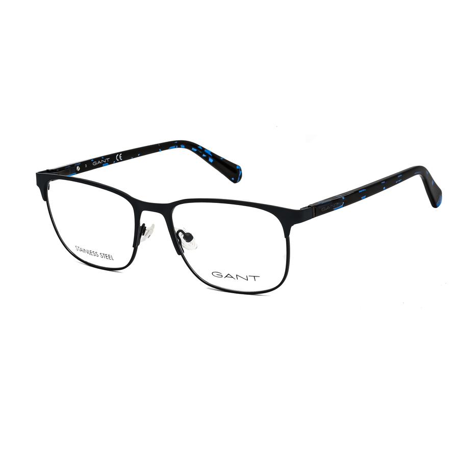 Gant Men's Blue Rectangular Eyeglass Frames GA324909155 889214303769 ...