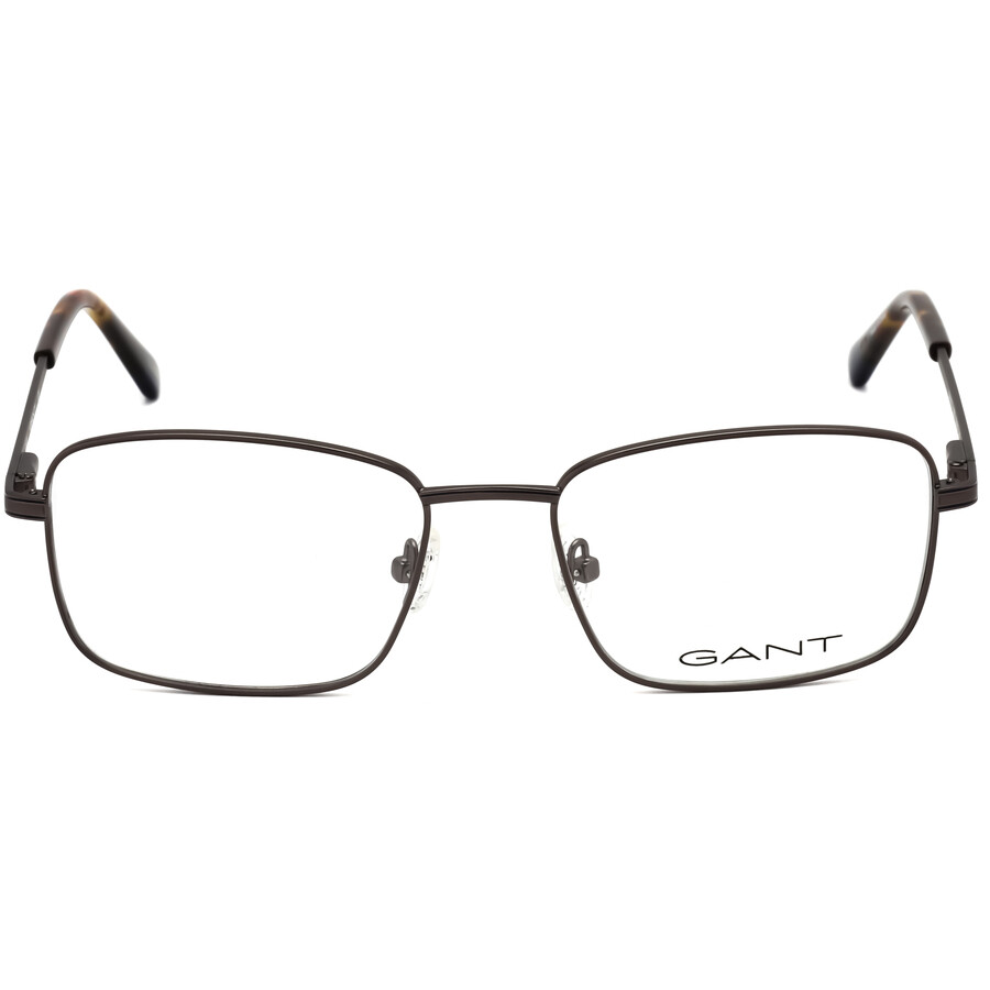 Gant Men's Gunmetal Square Eyeglass Frames GA317000953 664689952113 ...