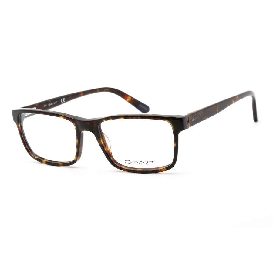 Gant Men's Tortoise Rectangular Eyeglass Frames GA317705254 ...