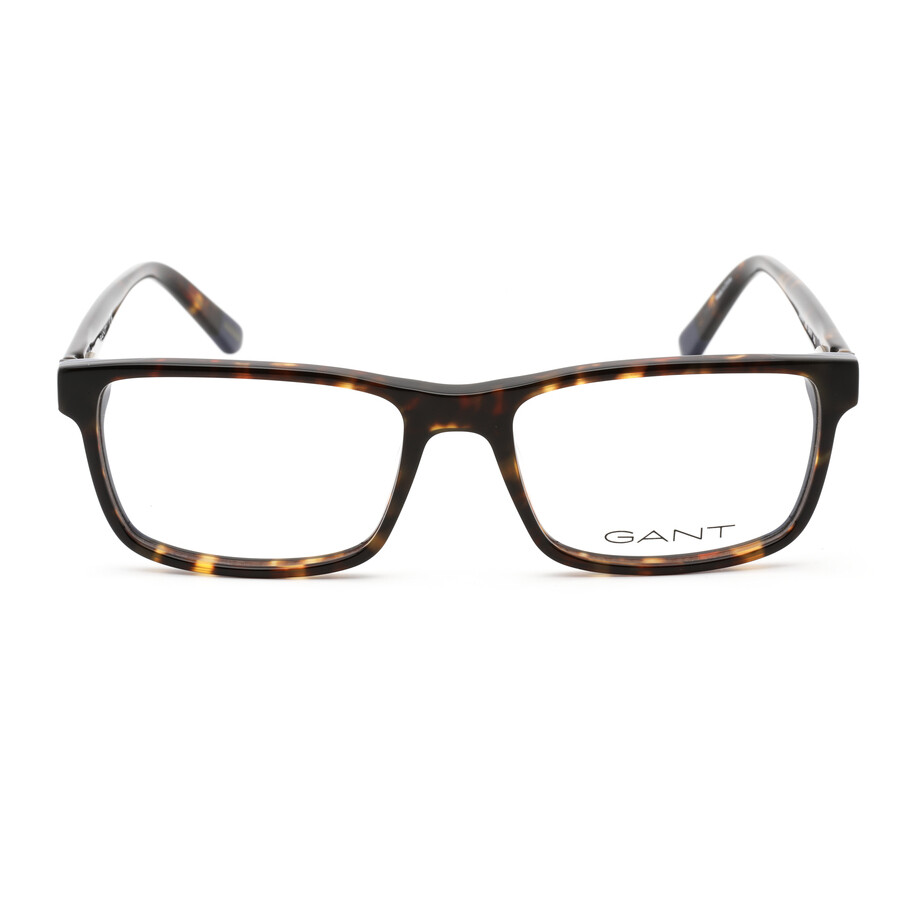 Gant Men's Tortoise Rectangular Eyeglass Frames GA317705254 ...