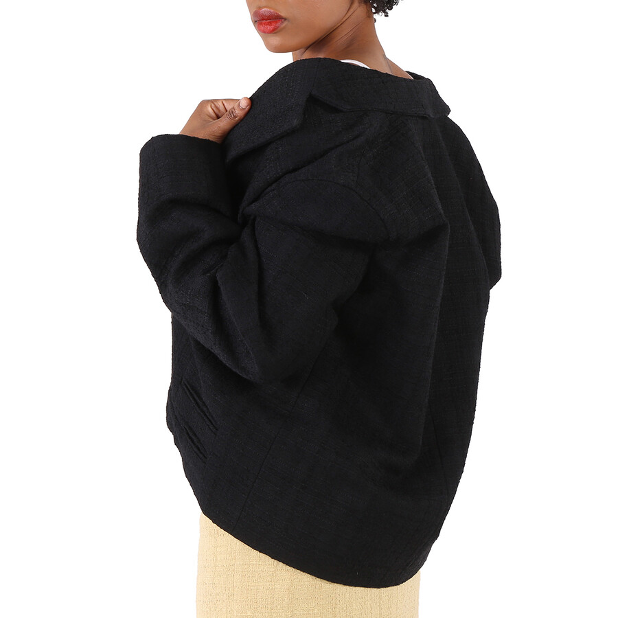 Gauchere Black Ventura Blazer Jacket, Brand Size 42 (US Size 10) 202 ...