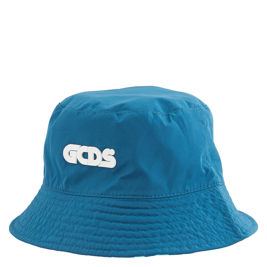 Gcds Men's Light Blue Camouflage-Print Bucket Hat - Light Blue ...