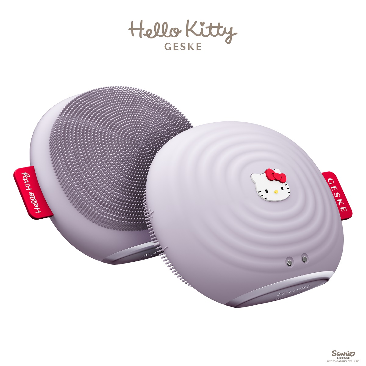 Geske Hello Kitty PurpleSonic Facial Brush 4 in 1 4099702004436 - Jomashop