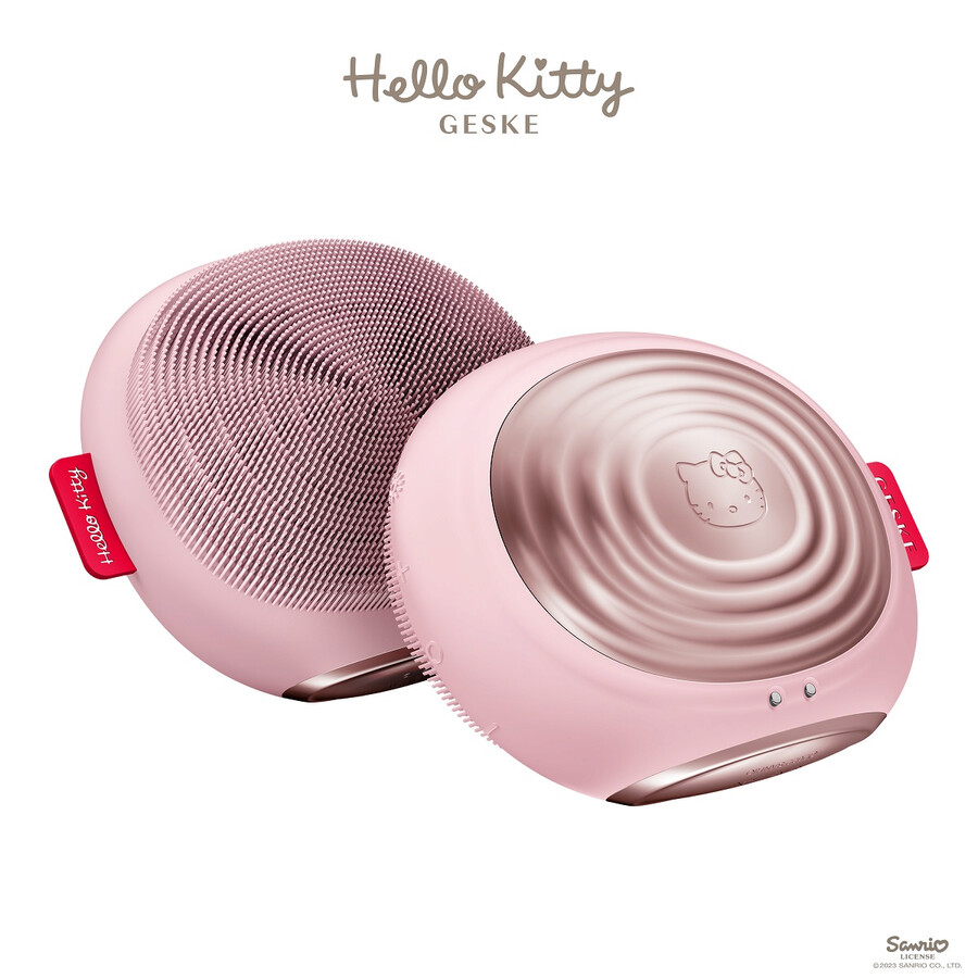 Geske x Hello Kitty Sonic Thermo Facial Brush 5 in 1 4099702004504 - Jomashop