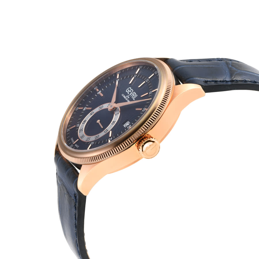 Gevril Empire Automatic Blue Dial Men's Watch 48104 840840142627 ...