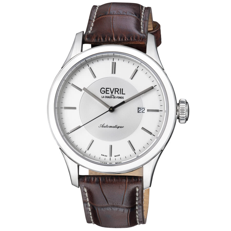Gevril Five points Automatic Silver Dial Men's Watch 4251A 840840123022 - Watches, Five Points ...
