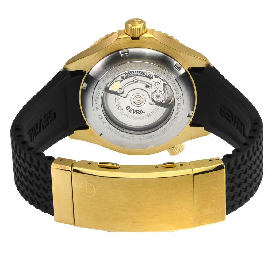 Gevril Hudson Yards Automatic Blue Dial Men's Watch 48804R 840840141026 ...