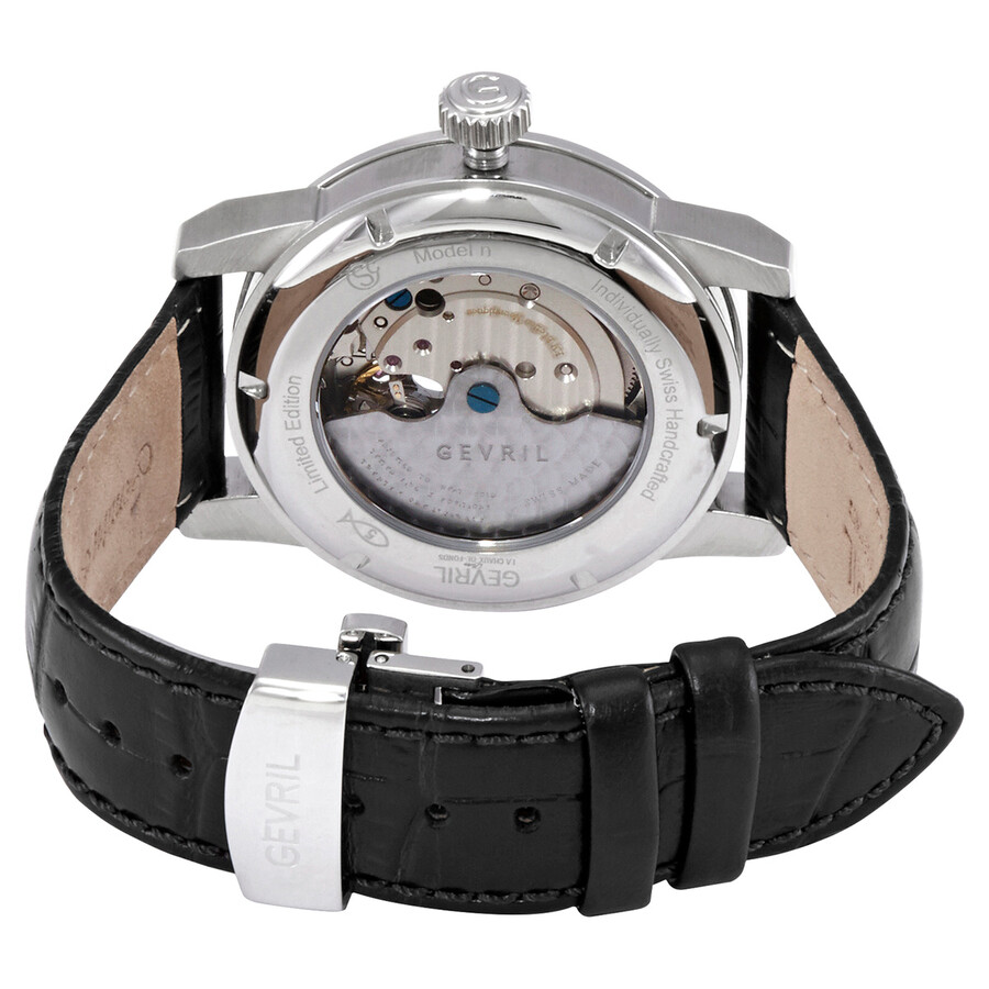 Gevril Madison Automatic Silver Dial Men's Watch 2583 840840121738 ...