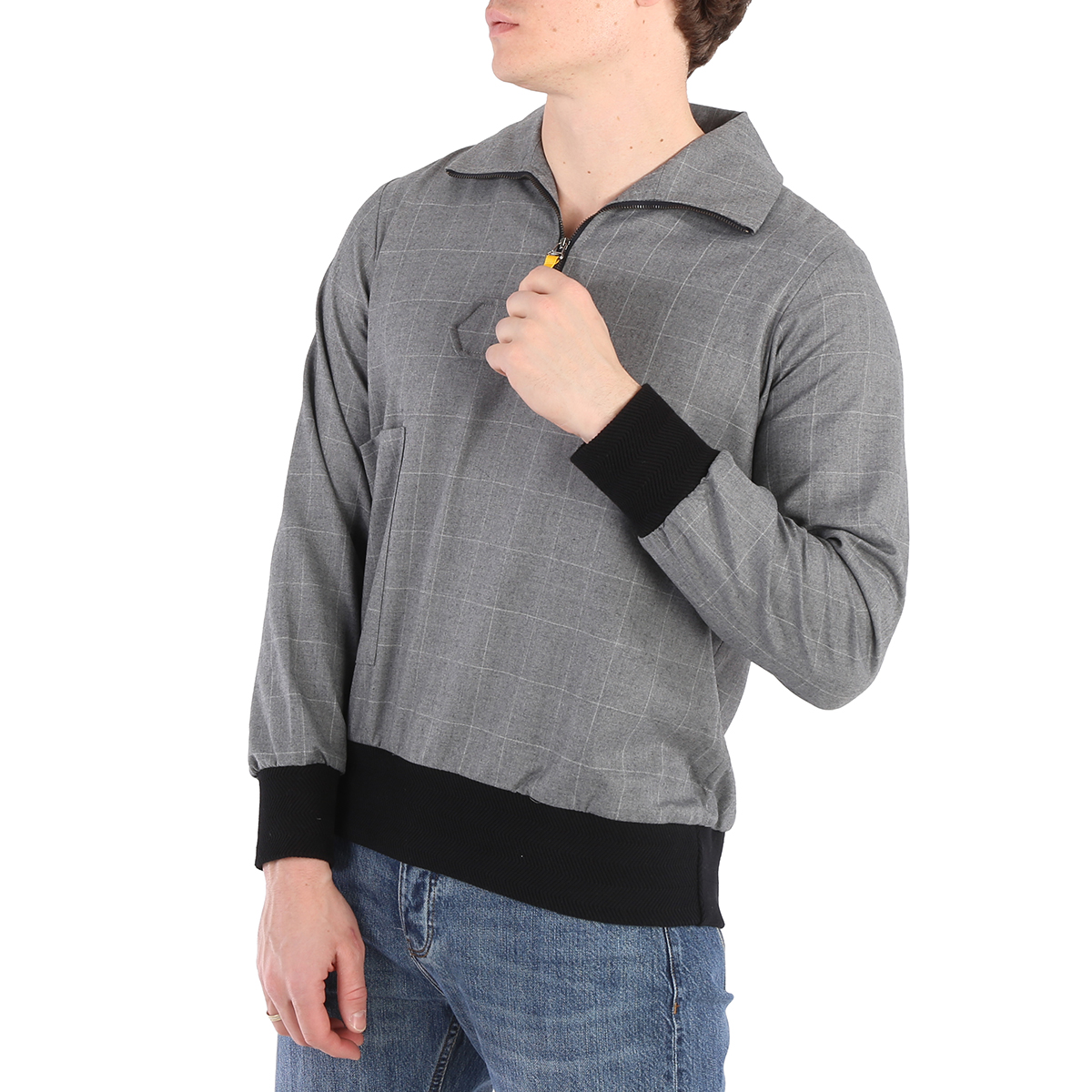 Geym Men's Grey Cordura Shirt With Rib, Size Small FW18-304CT-GRAY ...