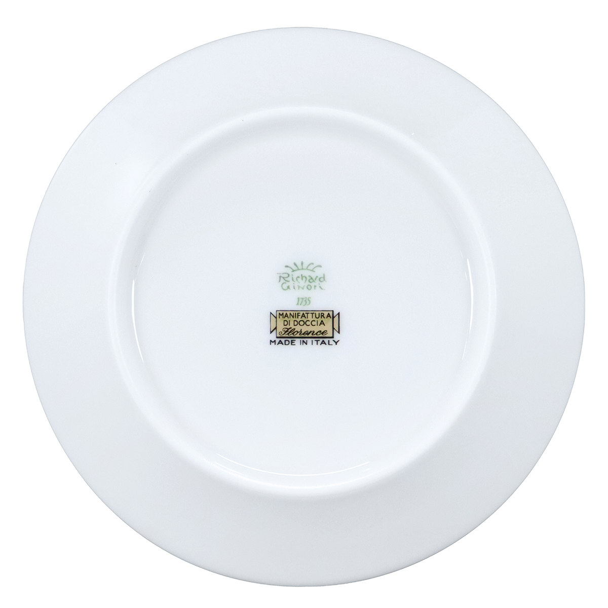 Ginori 1735 La Scala Tea Saucer, Impero Shape 004RG00 ...