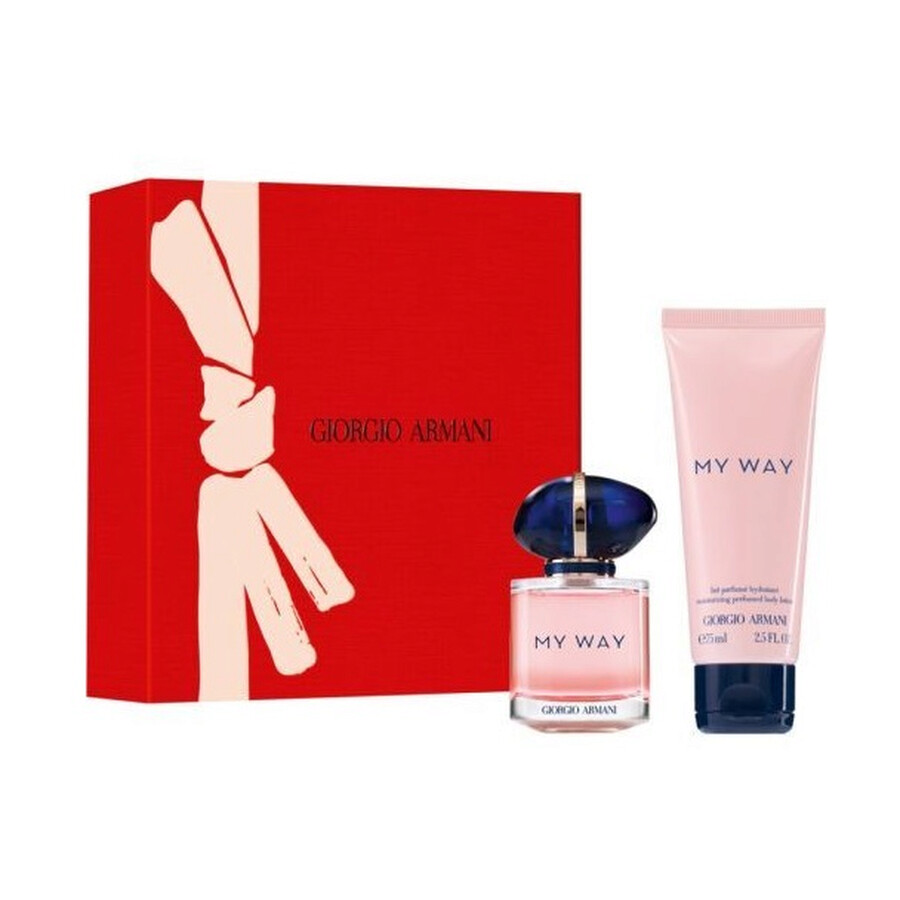 Giorgio Armani Ladies My Way Gift Set Fragrances 3614273709828 ...