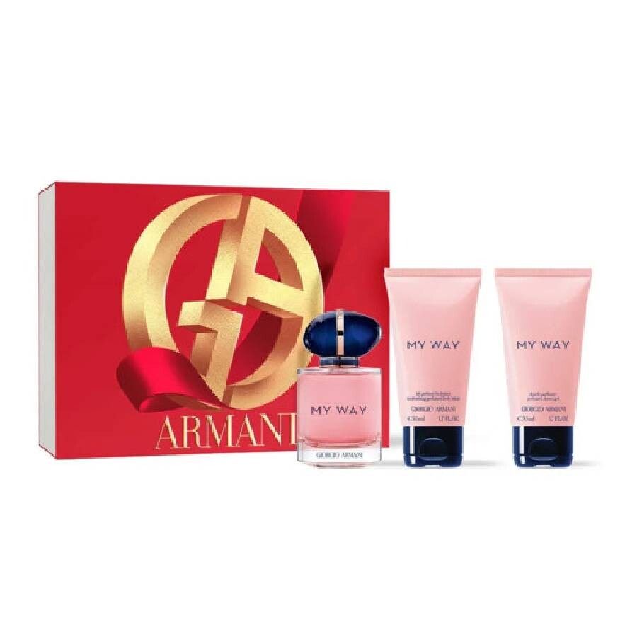 Giorgio Armani Ladies My Way Gift Set Fragrances 3614274109771 ...