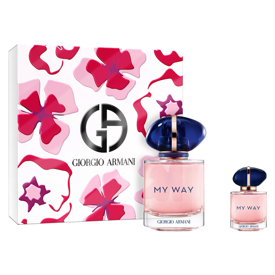 Giorgio Armani Ladies My Way Gift Set Fragrances 3614274185157 ...