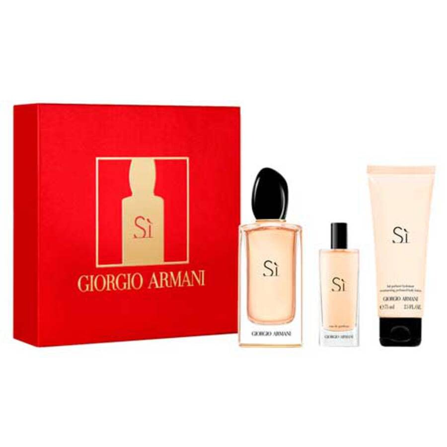 Giorgio Armani Ladies Si Gift Set Fragrances 3614273613576 - Fragrances ...