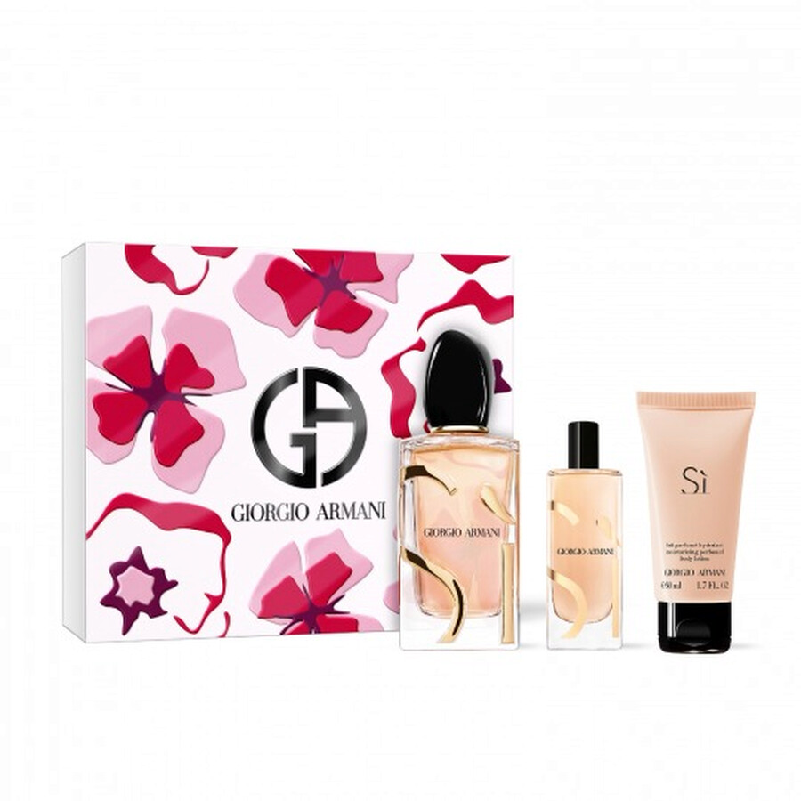 Giorgio Armani Ladies Si Gift Set Fragrances 3614274186109 - Fragrances ...
