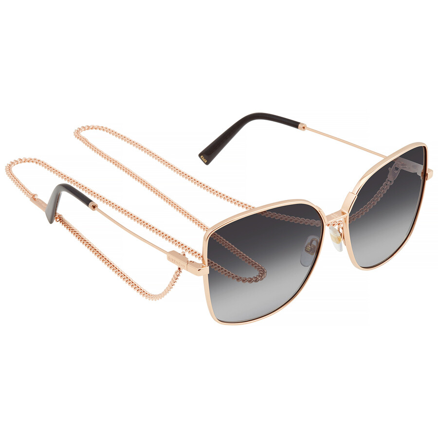 Givenchy Grey Gradient Rectangular Ladies Sunglasses GV 7184/G/S 0DDB 61/14 716736328935 ...