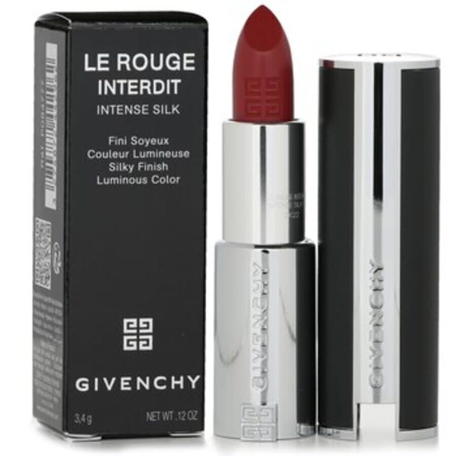 Givenchy Le Rouge Interdit Intense Silk Lipstick 0.12 oz # N37 Rouge Graine Makeup 3274872442962 ...