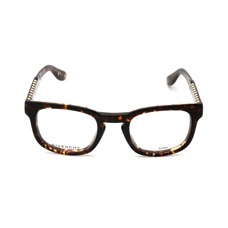 Givenchy Unisex Tortoise Rectangular Eyeglass Frames Gv00060TLF0049 762753974280 - Eyeglasses ...
