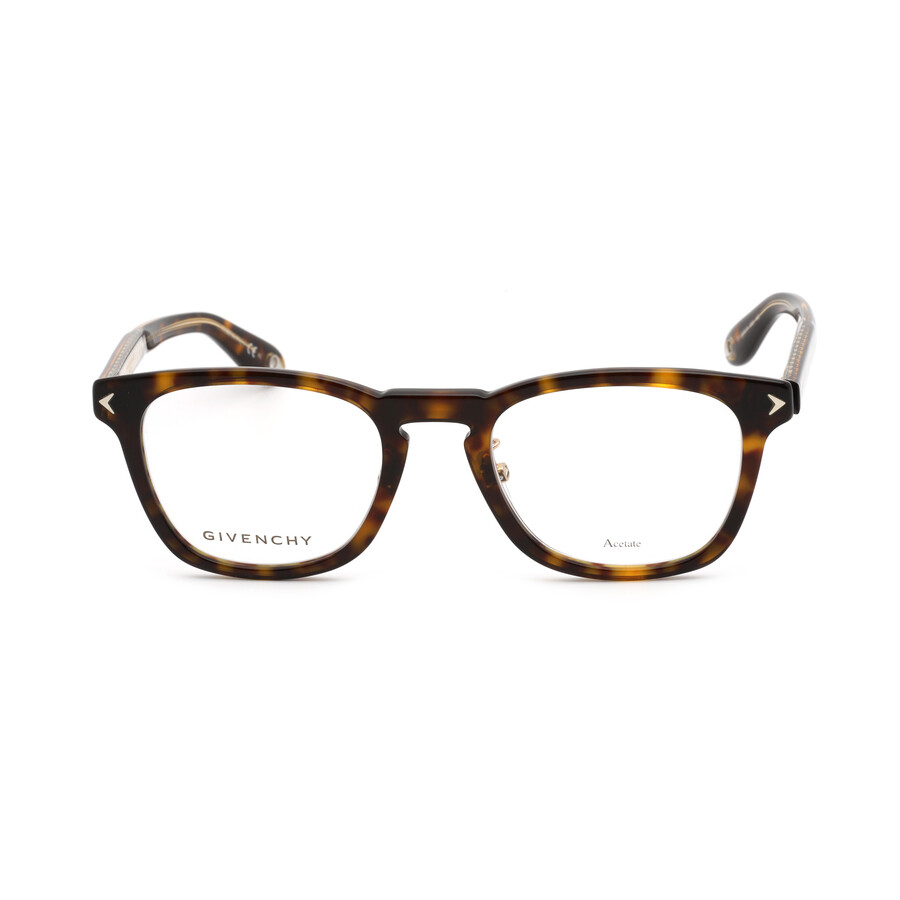 Givenchy Unisex Tortoise Rectangular Eyeglass Frames Gv0056/F00860050 762753664082 - Eyeglasses ...