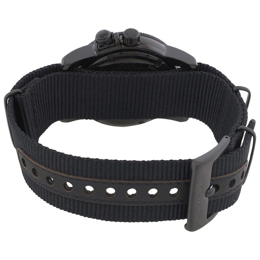 Glycine Airman Contemporary Worldtimer Quartz Dark Green Dial Men's ...