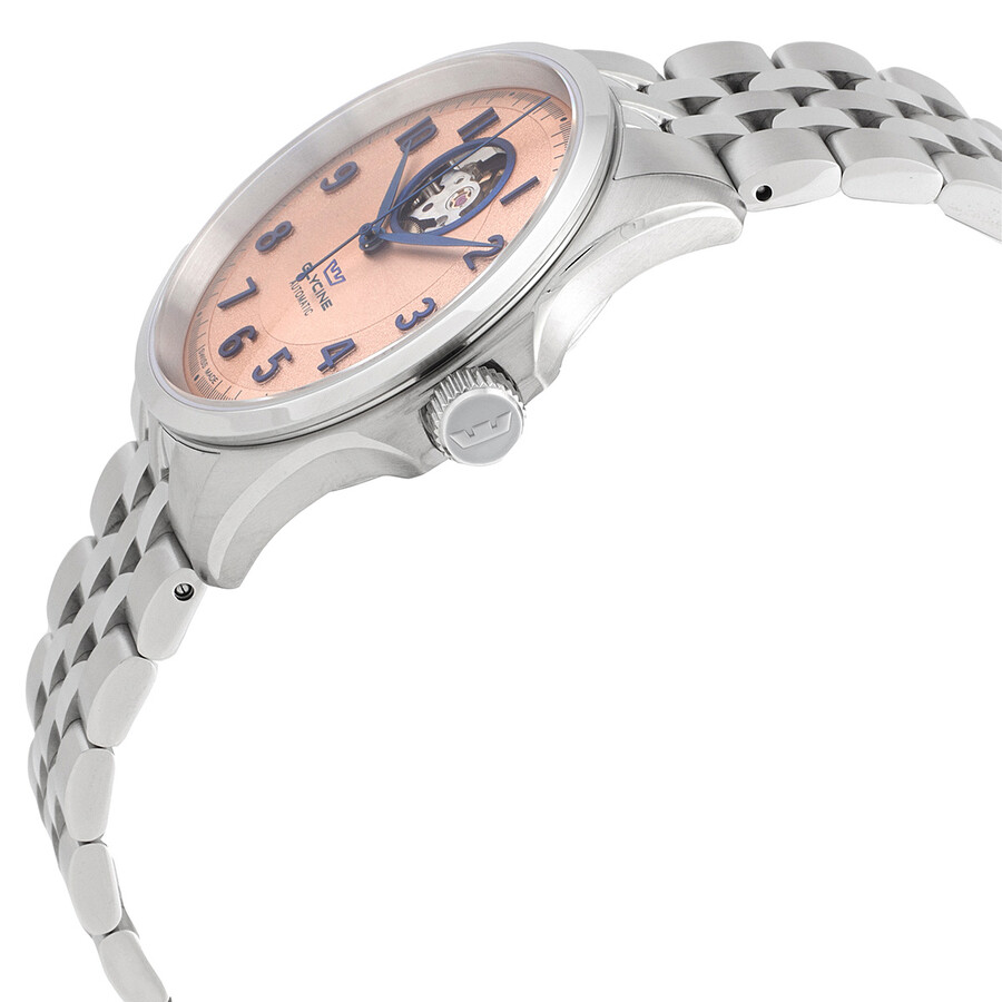 Glycine Combat Classic Automatic Rose Gold Dial Unisex Watch GL0430 ...