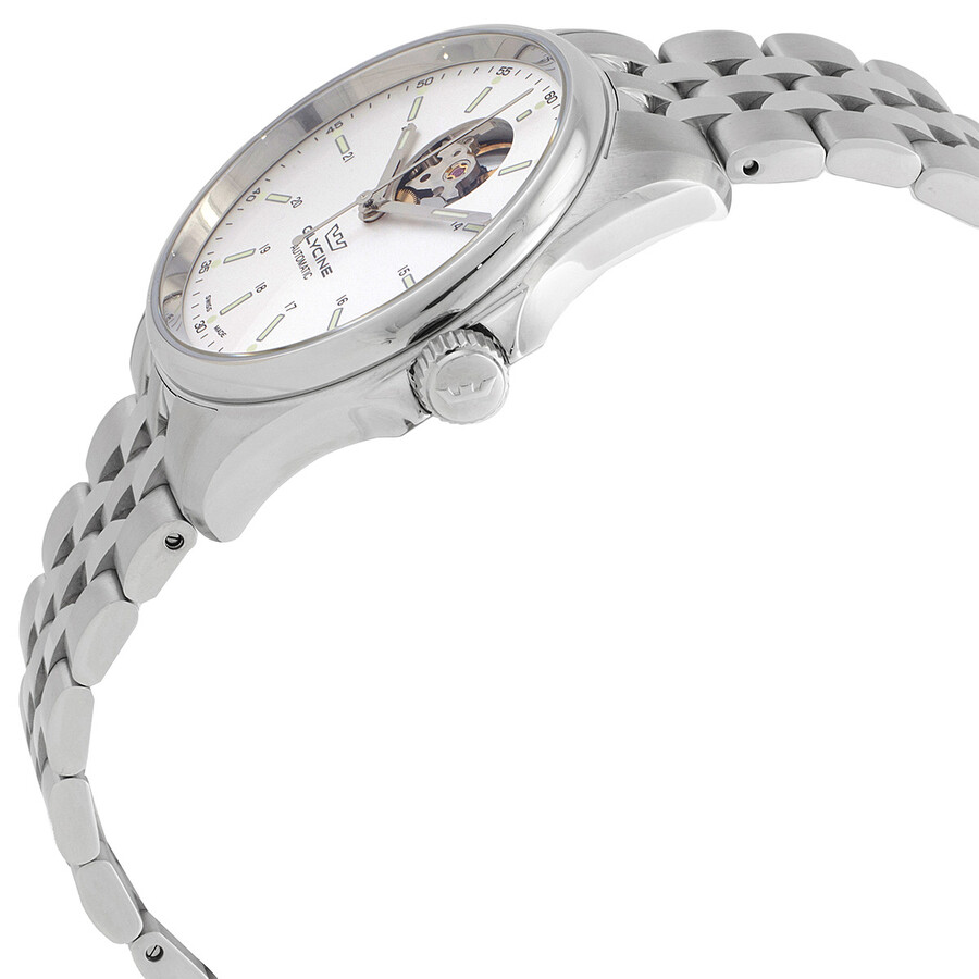 Glycine Combat Classic Automatic Silver Dial Unisex Watch GL0460 ...