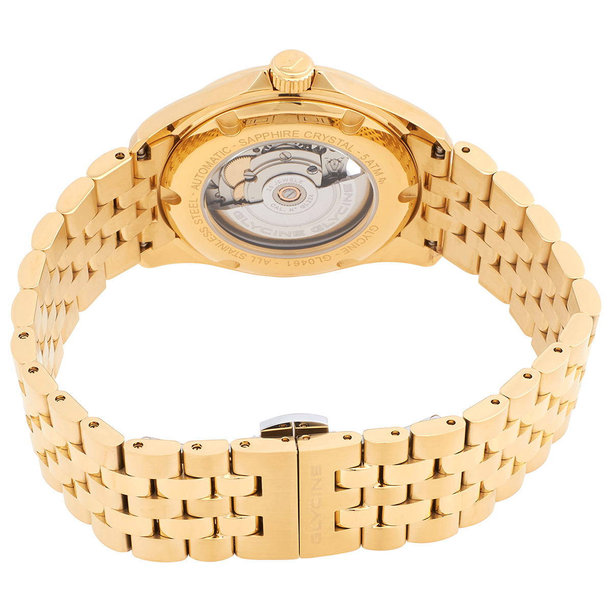 Glycine Combat Classic Automatic Silver Dial Unisex Watch GL0461 ...
