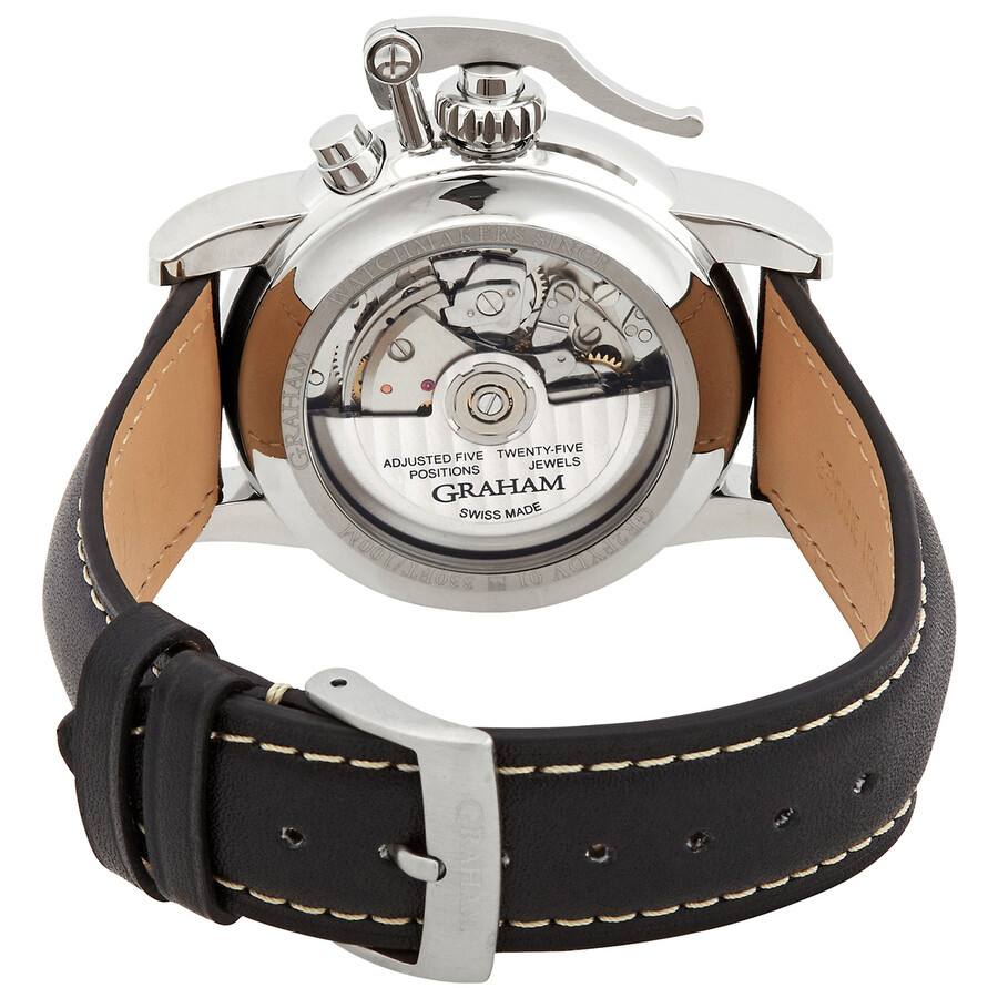 Graham Chronofighter 1695 Chronograph Automatic White Dial Men's Watch ...