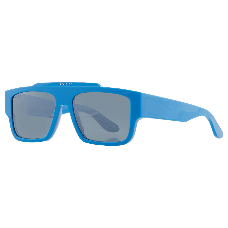 Gucci Blue Browline Men's Sunglasses GG1460S 004 56 889652438511 ...