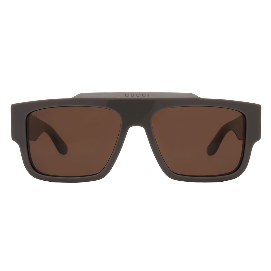 Gucci Brown Browline Men's Sunglasses GG1460S 003 56 889652438504 ...