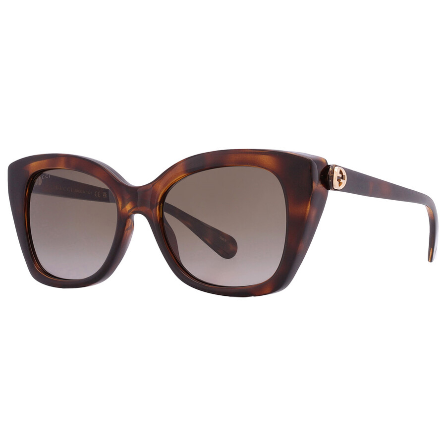 Gucci Brown Cat Eye Ladies Sunglasses GG0921S 002 55 889652323206 ...
