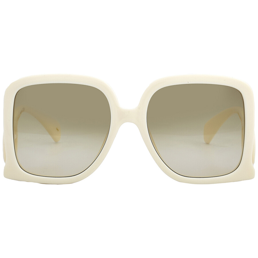 Gucci Brown Gradient Square Ladies Sunglasses GG1326S 002 58 ...