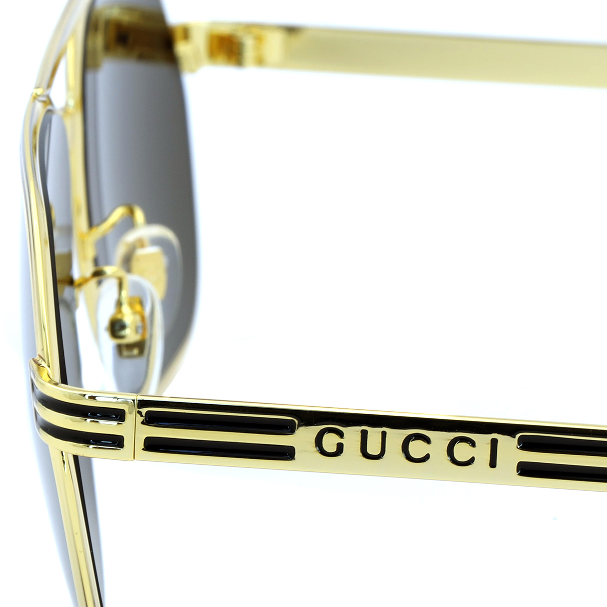 Gucci Brown Navigator Men's Sunglasses GG0981S 001 60 889652341590 ...