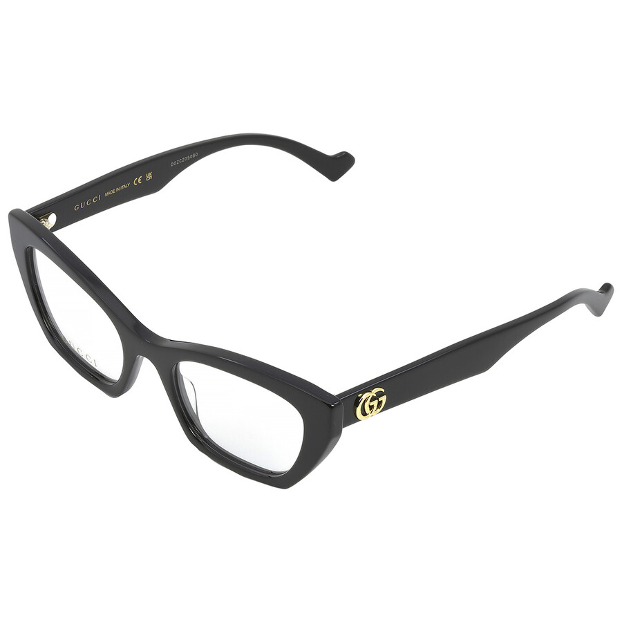Gucci Demo Cat Eye Ladies Eyeglasses GG1334O 001 52 889652413556 ...